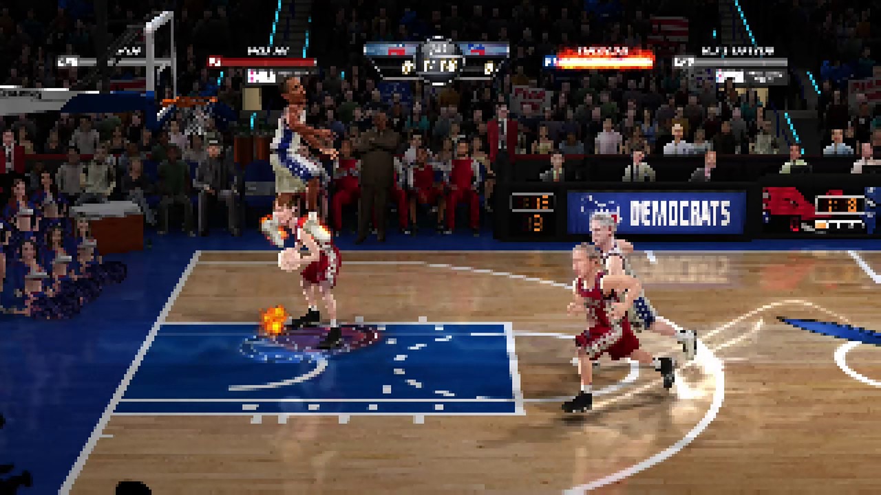 NBA Jam On Fire Edition Obama Dancing - YouTube