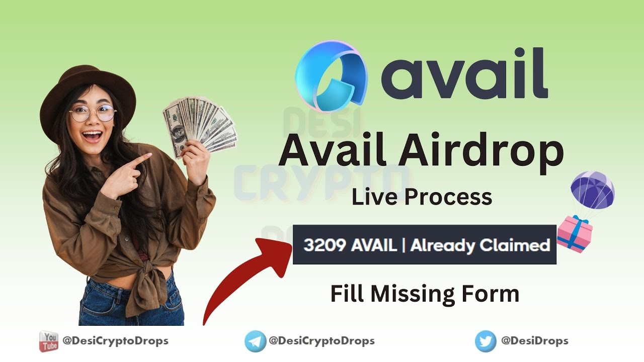 How to Claim Avail Token Airdrop (Full Details) Eligibility, Sub Wallet - YouTube