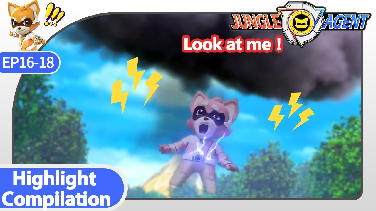 【JungleAgent Highlight】EP16-18 Compilation | Kartun Anak | Kids | Agent ...