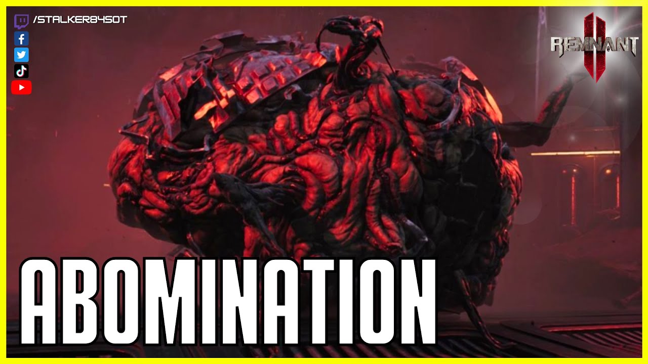 BIG SHIELDED MEATBALL - ABOMINATION BOSS FIGHT (Remnant 2) - YouTube