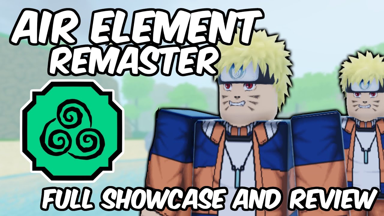 Air Element Remaster FULL SHOWCASE and REVIEW! | Shindo Life Air ...