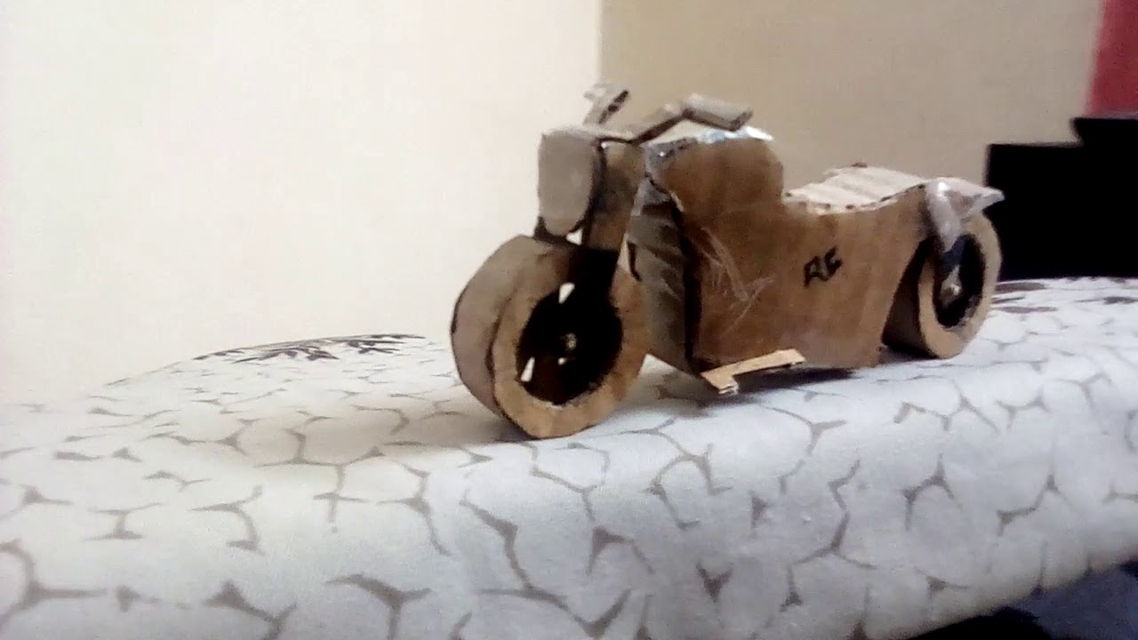 Paper bike - YouTube