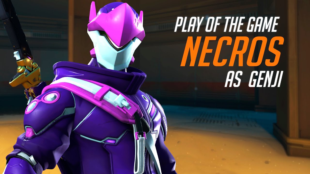 NECROS OP GENJI GOD - POTG! [ OVERWATCH 2 SEASON 3 TOP 500 ] - YouTube