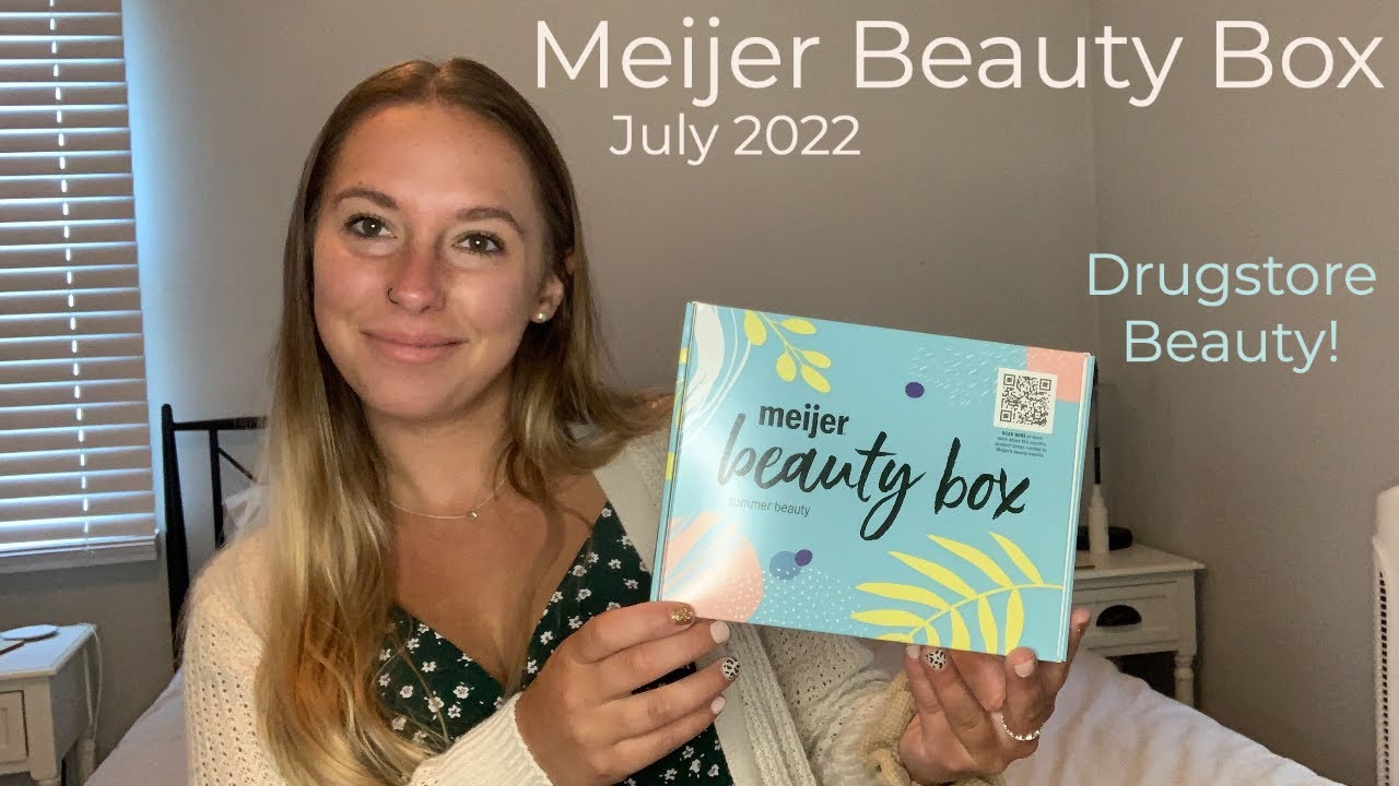 Meijer Beauty Box | July 2022 | Budget-friendly Box - YouTube