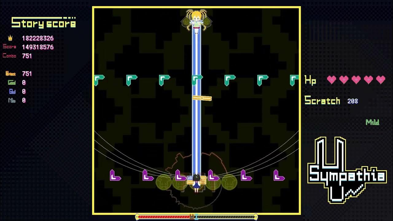 【Sympathia】Stage Mild Miika B【FULL COMBO】 - YouTube