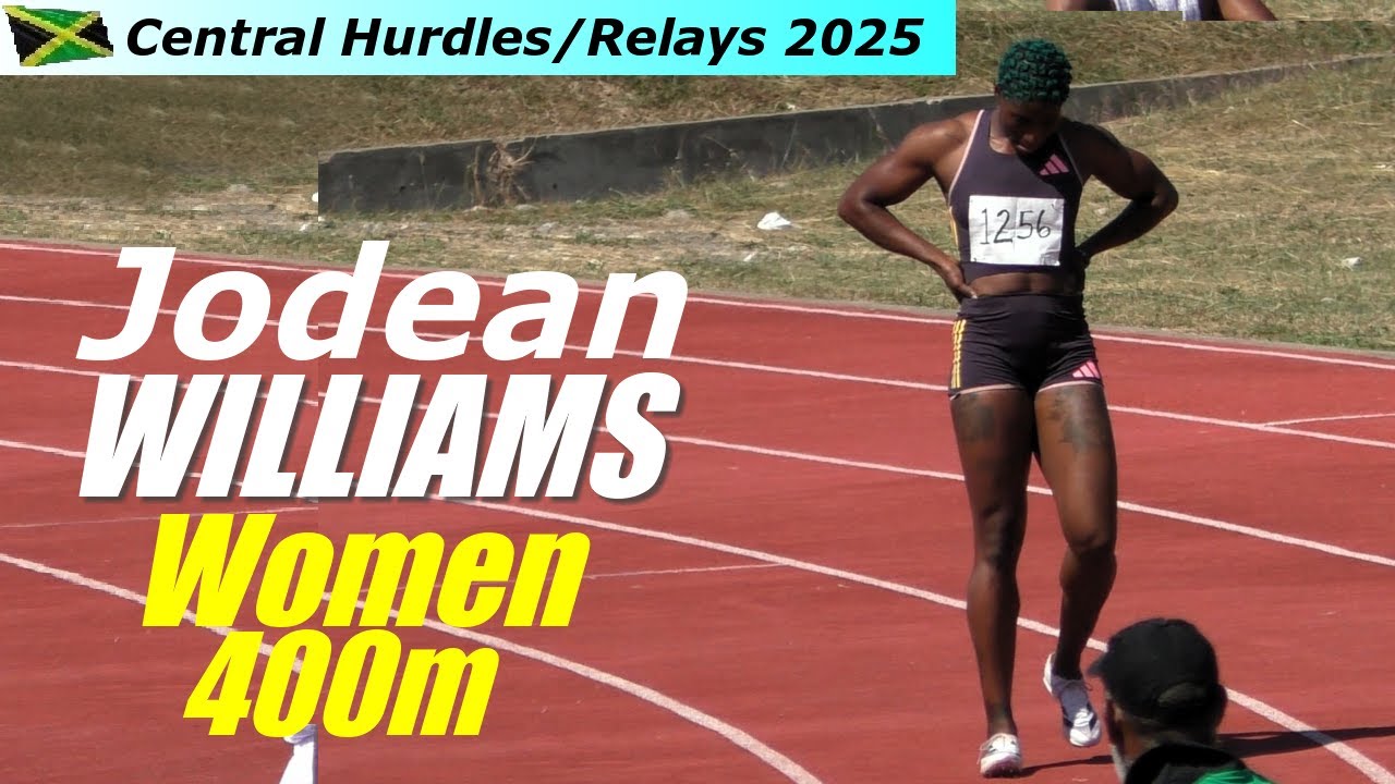 Women 400m | Jodean WILLIAMS Executes Strong Season Opener | Central ...