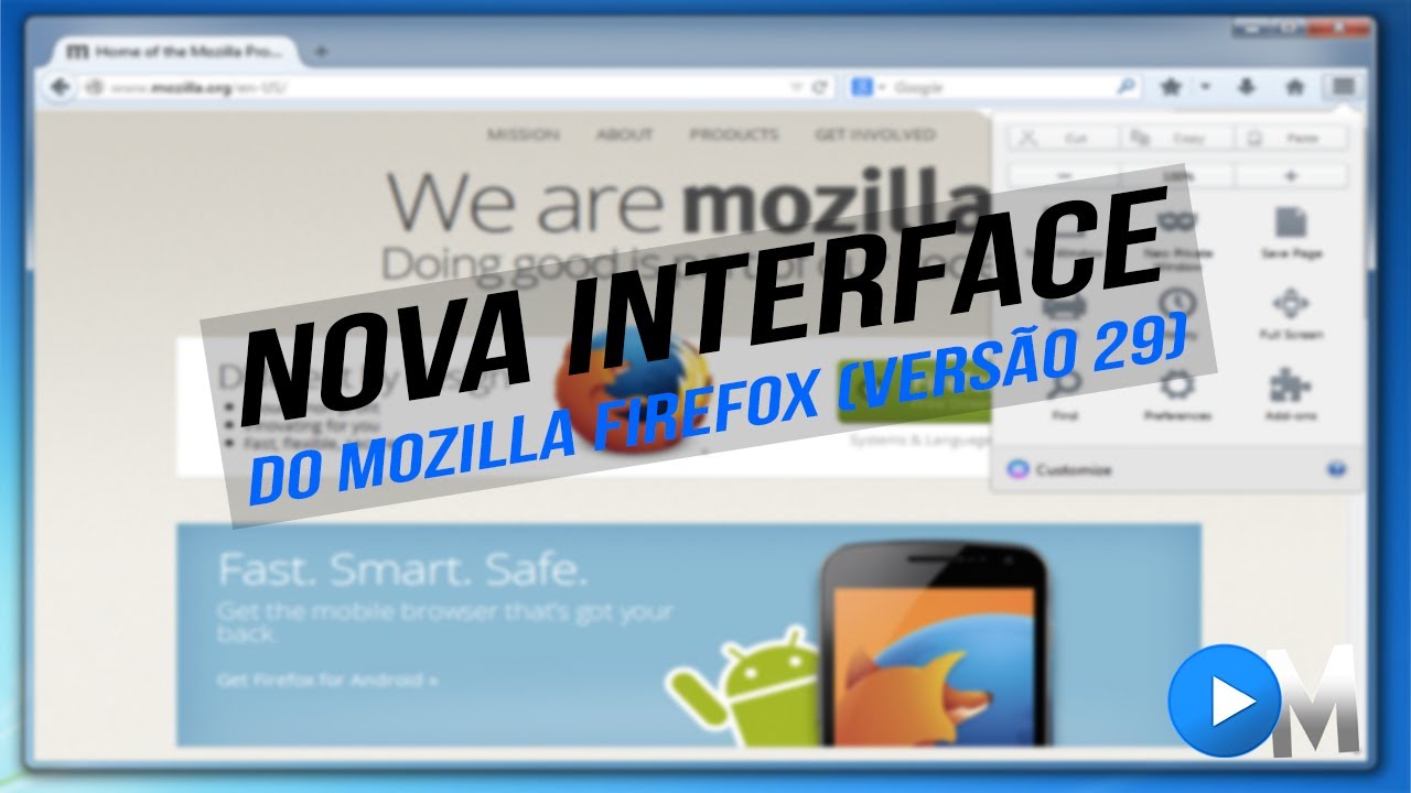 NOVA INTERFACE DO MOZILLA FIREFOX (Versão 29) - YouTube