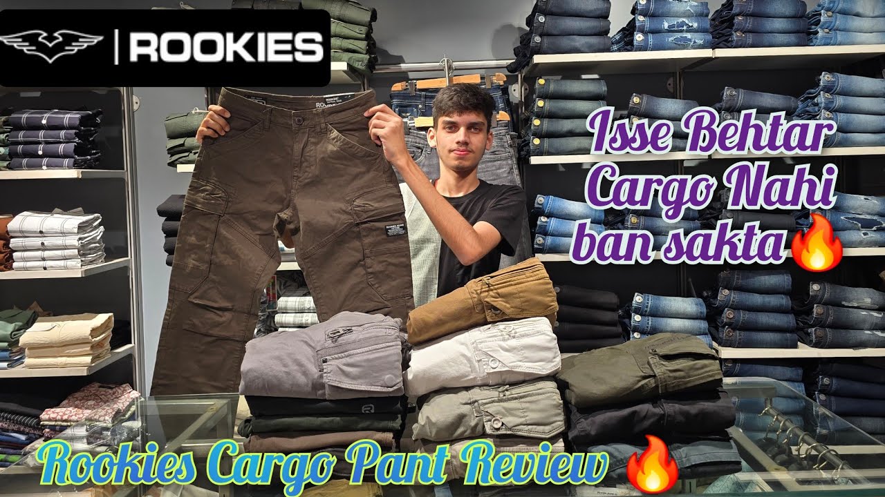 Rookies Cargo Pant Review | Best Cargo Brand in India | Cargo Pant Haul ...