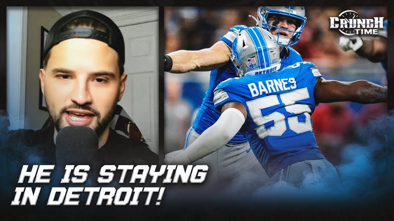 BREAKING: Detroit Lions EXTEND Linebacker Derrick Barnes! - YouTube