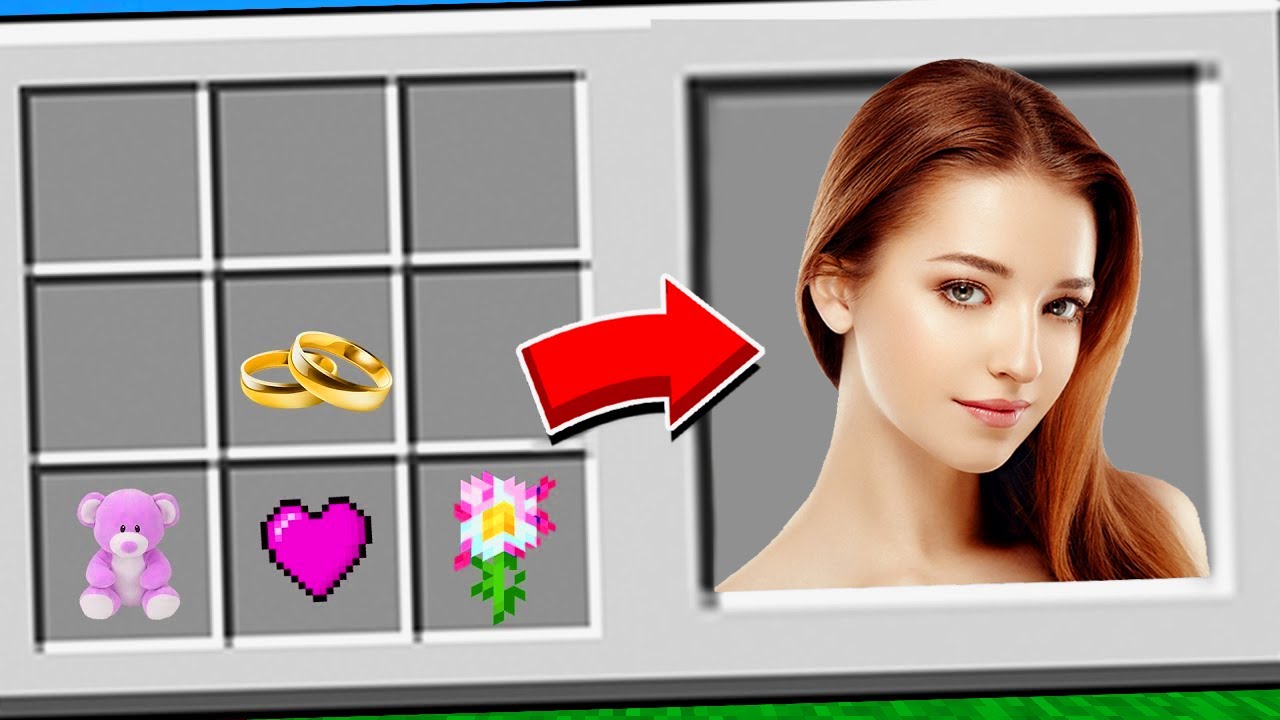 Como Craftar Uma Namorada No Minecraft Youtube