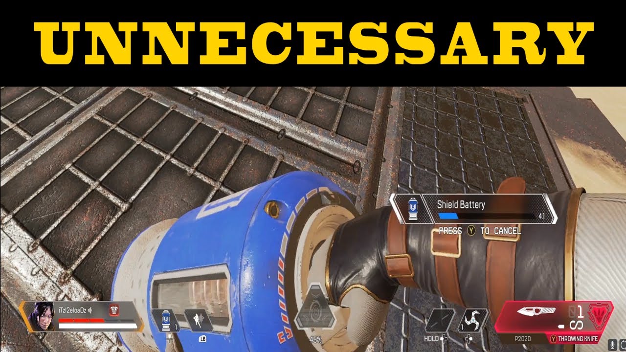 Apex Legends new healing animations - YouTube