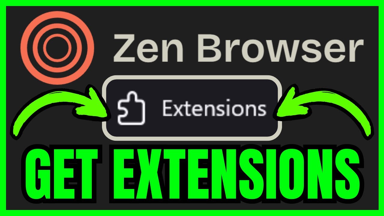 How To GET EXTENSIONS On Zen Browser (QUICK & EASY) 2026 - YouTube