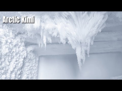 Humidifier Freezer Frost in 4.5 Hours |  Freezer Frost Scraping and Eating