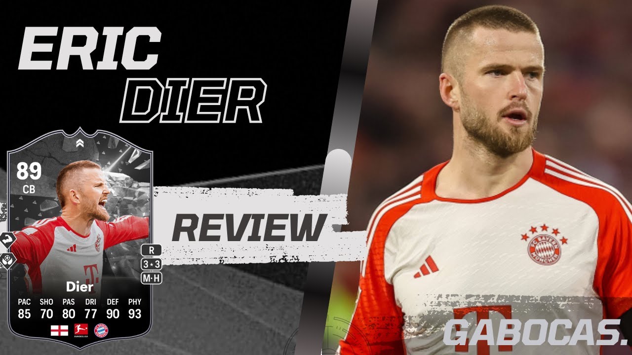 UNO DE LOS CENTRALES MAS FUERTES QUE HE PROBADO EN FC24🦾 // ERIC DIER ...