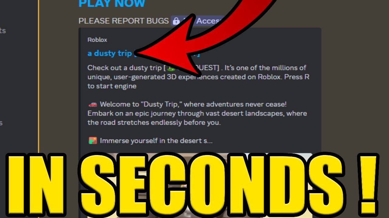 HOW to JOIN A DUSTY TRIP DISCORD SERVER PC & MOBILE - YouTube