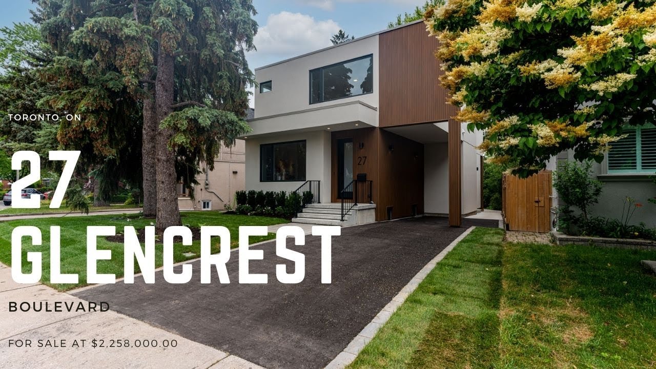 27 Glencrest Blvd - 5 bedroom, Custom built home in Toronto. - YouTube