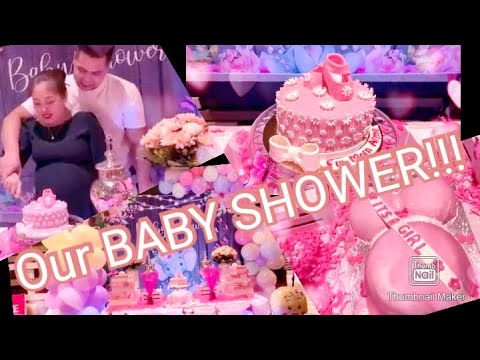 OUR BABY SHOWER! - YouTube