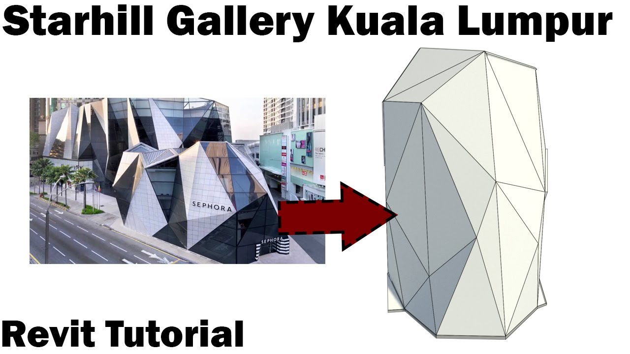 Revit Tutorial - Starhill Gallery (Process) - YouTube