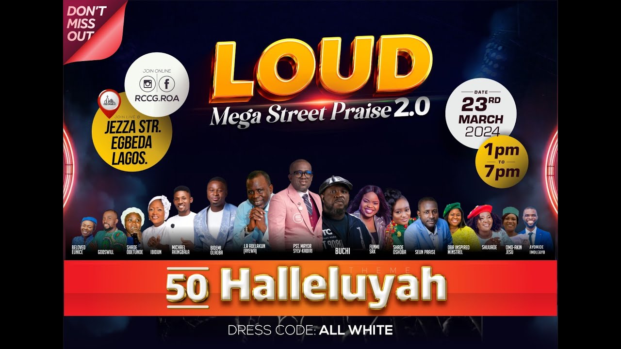 LOUD MEGA STREET PRAISE 2.0 - YouTube