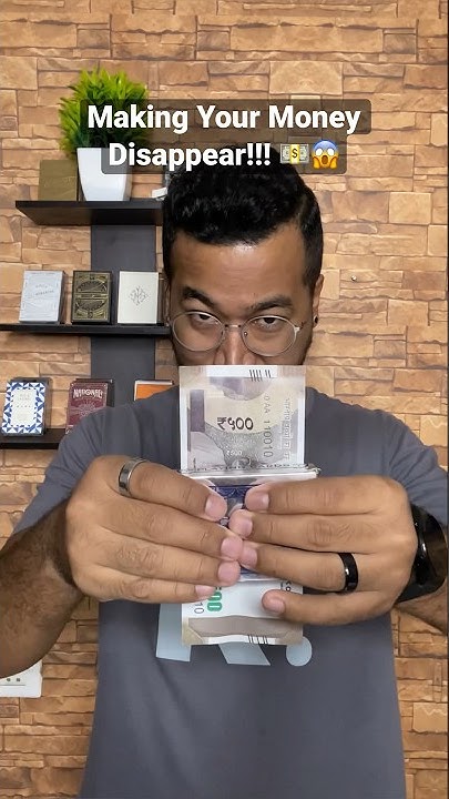 Making Your Money Disappear 😱 #magician #shorts #ytshorts #magic # ...