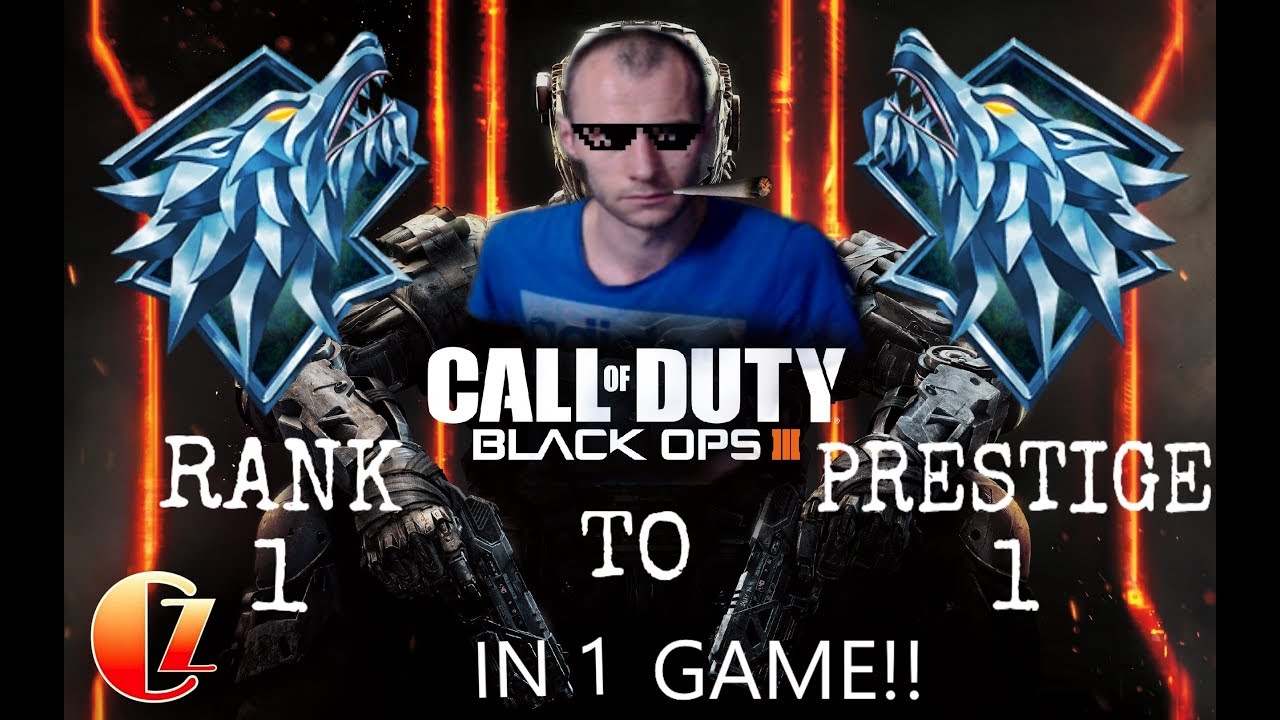 RANK 1 TO PRESTIGE IN 1 GAME!!!! - YouTube
