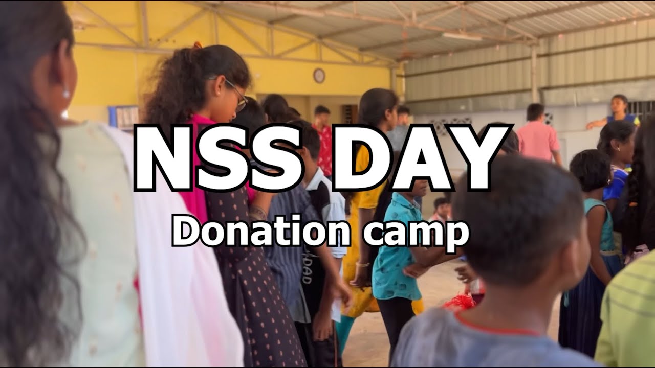 NSS Day | Donation Camp | BIT | NSS-UNIT2-BIT - YouTube