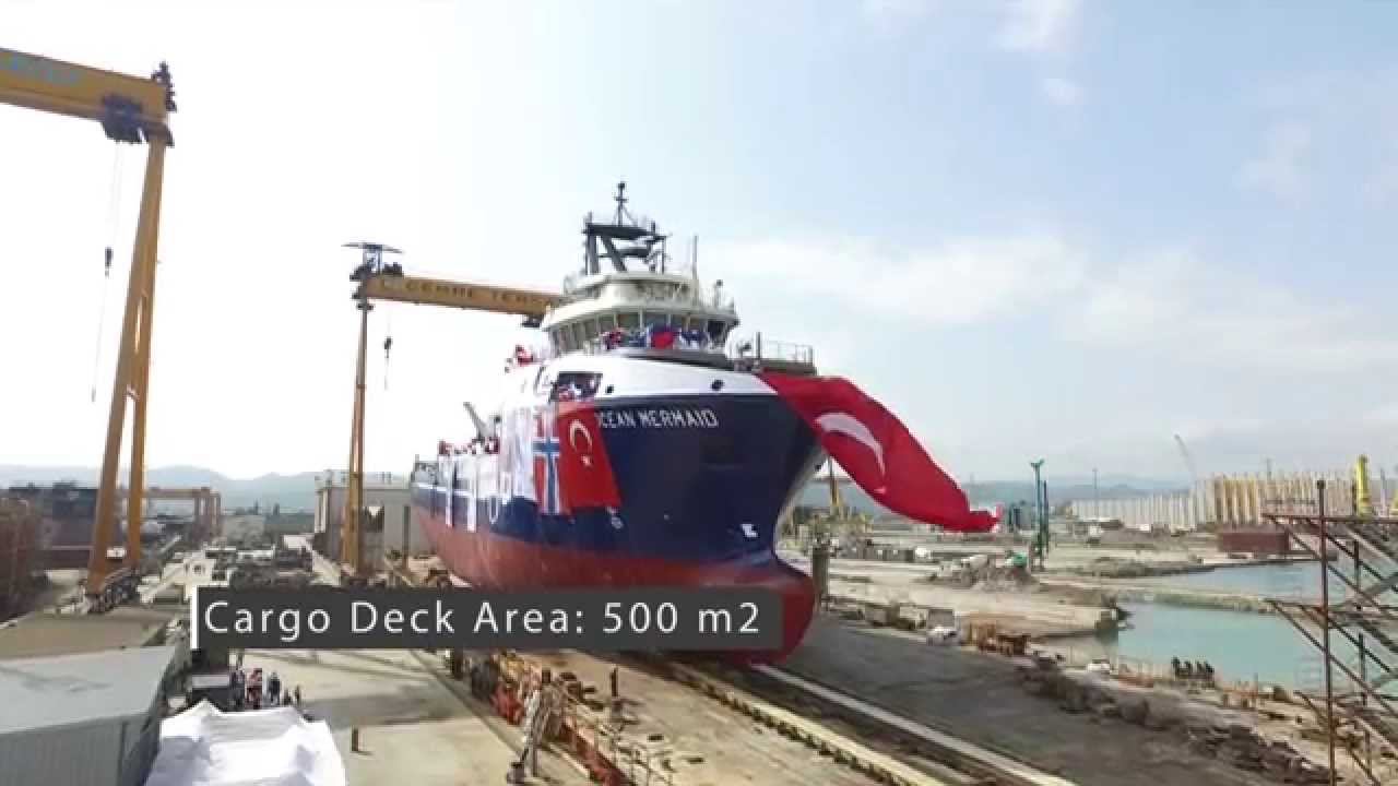 NB36 Ocean Mermaid launching - YouTube