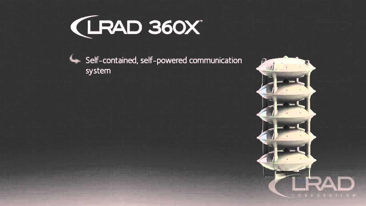 BioAmerica Defense LRAD Corporation LRAD 360X Emergency Warning Mass ...