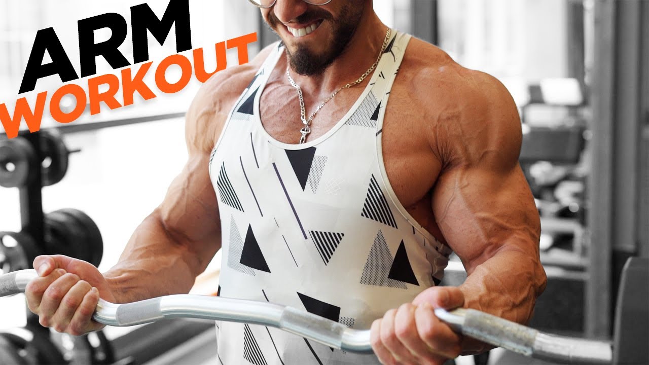 4 Weeks Out | Arm Day Workout | Road To IFBB Tampa Pro - YouTube