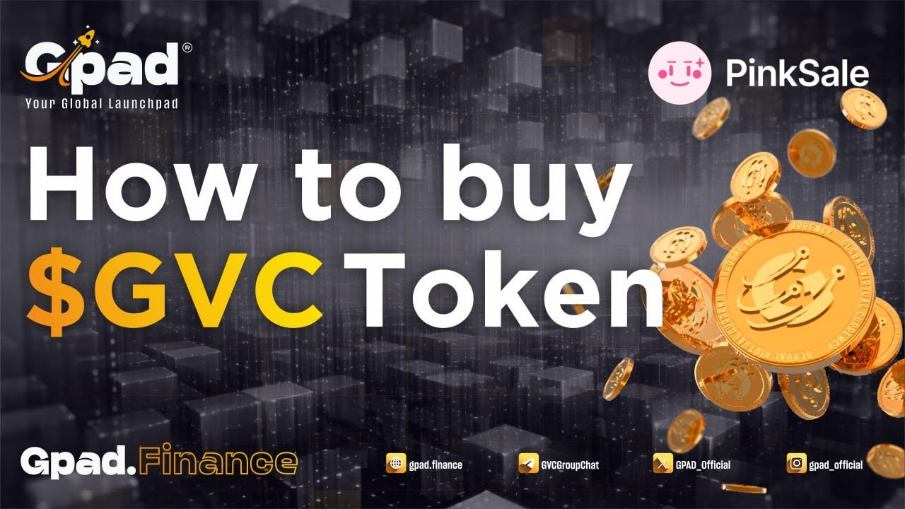 How to purchase $GVC Token on PinkSale IDO - YouTube