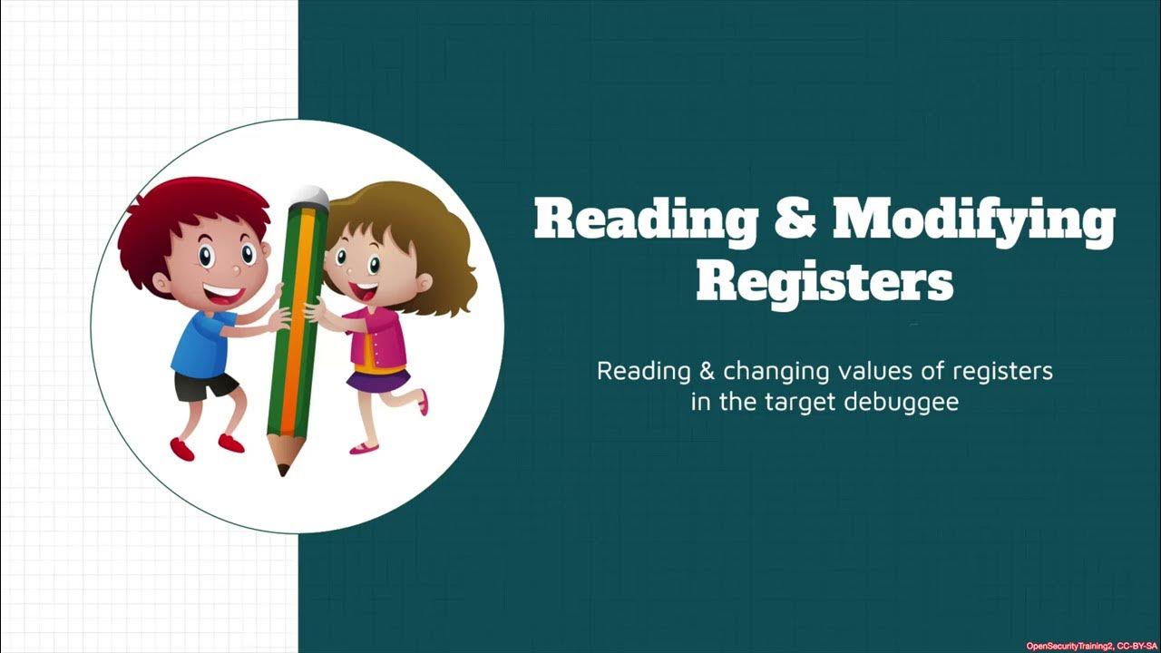 Dbg3301: HyperDbg 03 10 Read Write Registers - YouTube