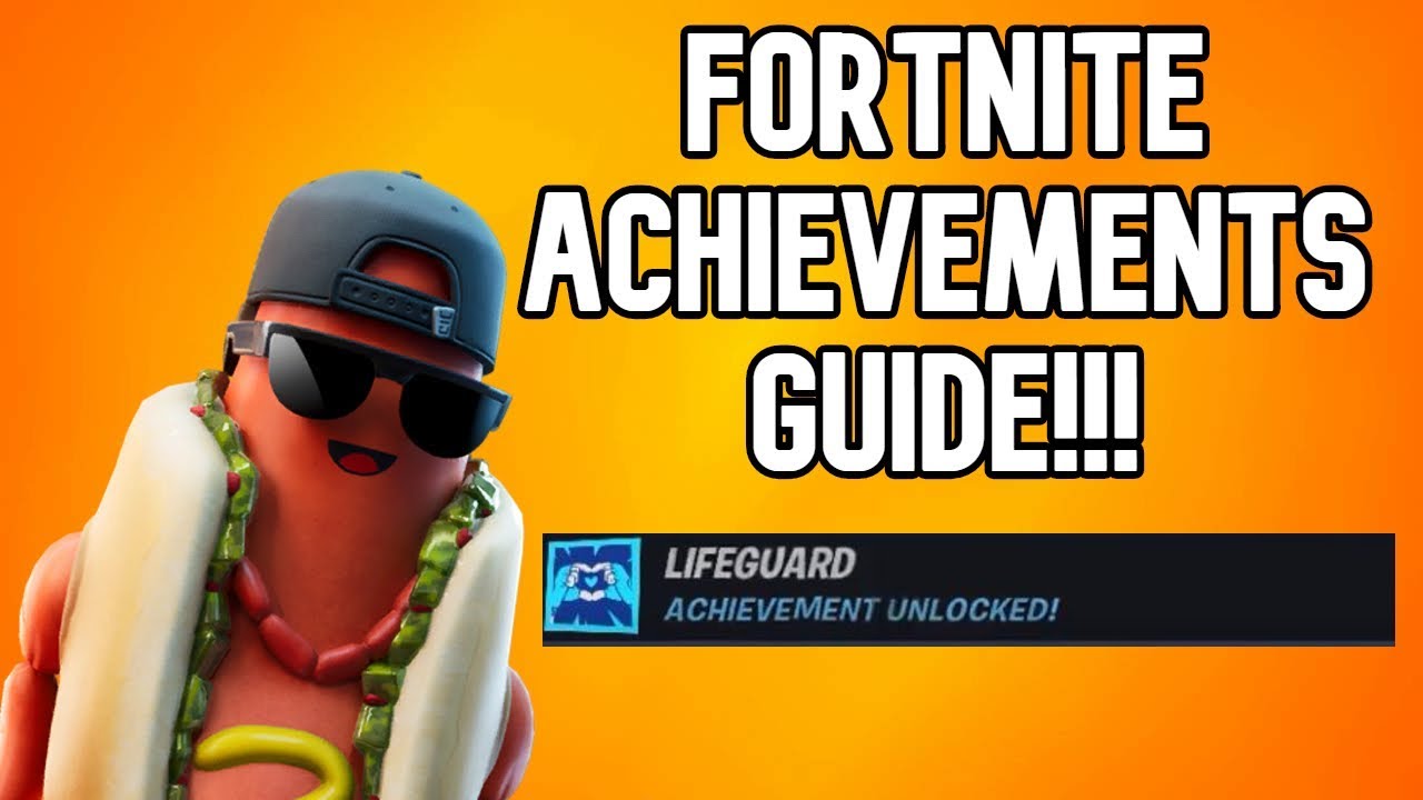 How to Unlock LIFEGUARD Achievement - Fortnite Chapter 2 Season 1 - YouTube