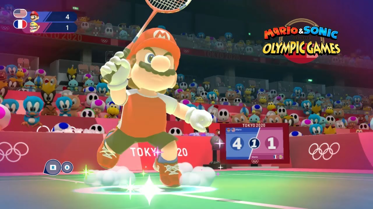 Mario & Sonic At The Olympic Games Tokyo 2020 Event Badminton Games ...