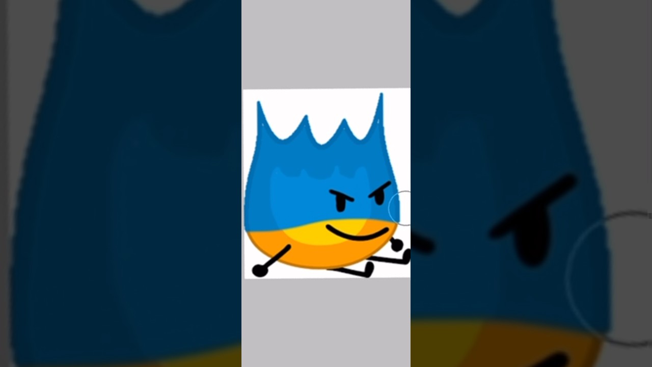 Bunsen burner blue firey - BFDI character #bfdi #firey #shorts - YouTube