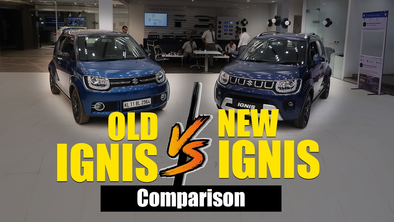 Old Ignis vs New Ignis Comparison | New Ignis 2020 Bs6 Malayalam ...