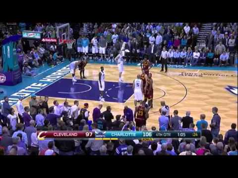 NBA Fan gets ejected because he touched LeBron James - YouTube