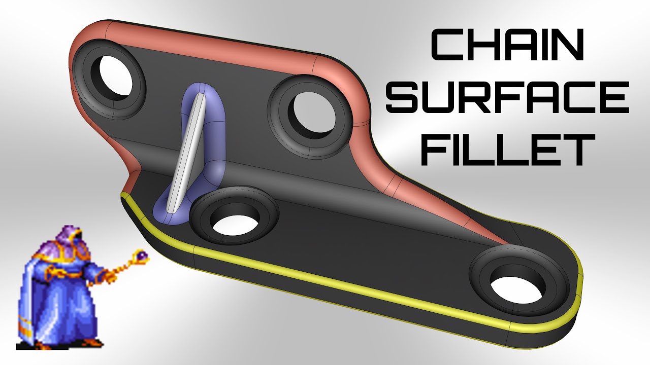 Chain surface fillet - Rhino's best plug-in? - YouTube