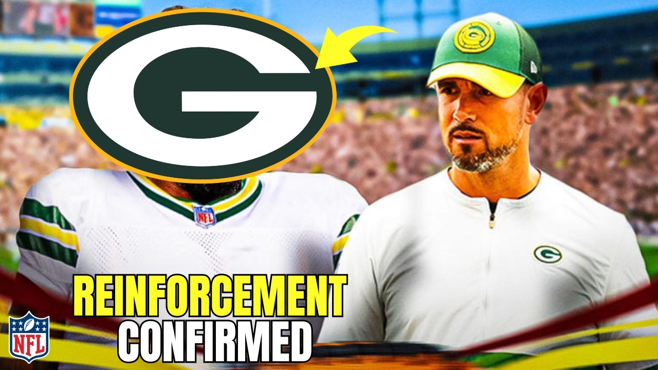 REINFORCEMENT CONFIRMED AT GREEN BAY PACKERS - YouTube