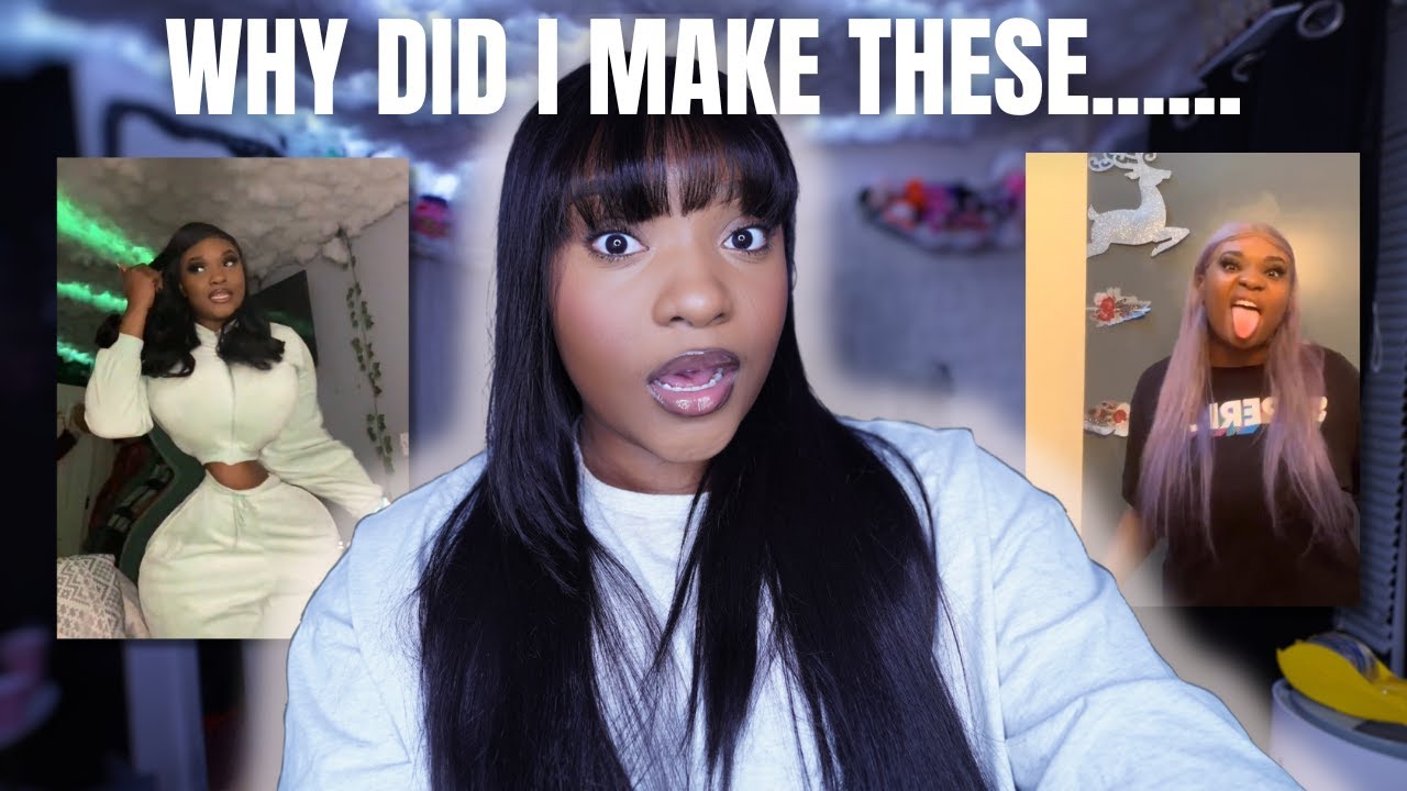 TIKTOKS I REGRET MAKING..... DON'T JUDGE ME :( || Pink Mango - YouTube