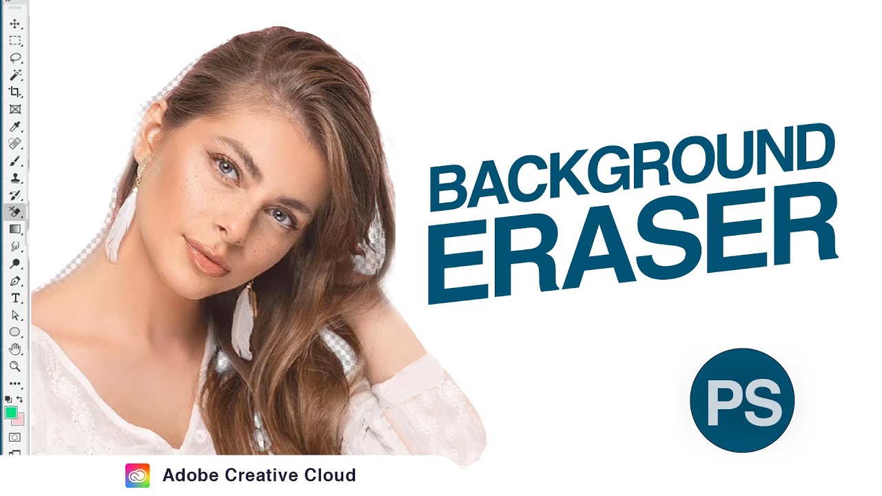 How to Remove Image Background with Background Eraser tool I Color ...