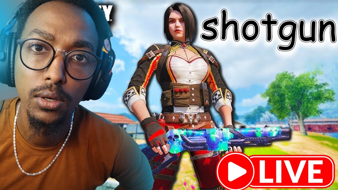 🔴LIVE - Call Of Duty Mobile trying shotgun I Gameplay With Abyssinia ...