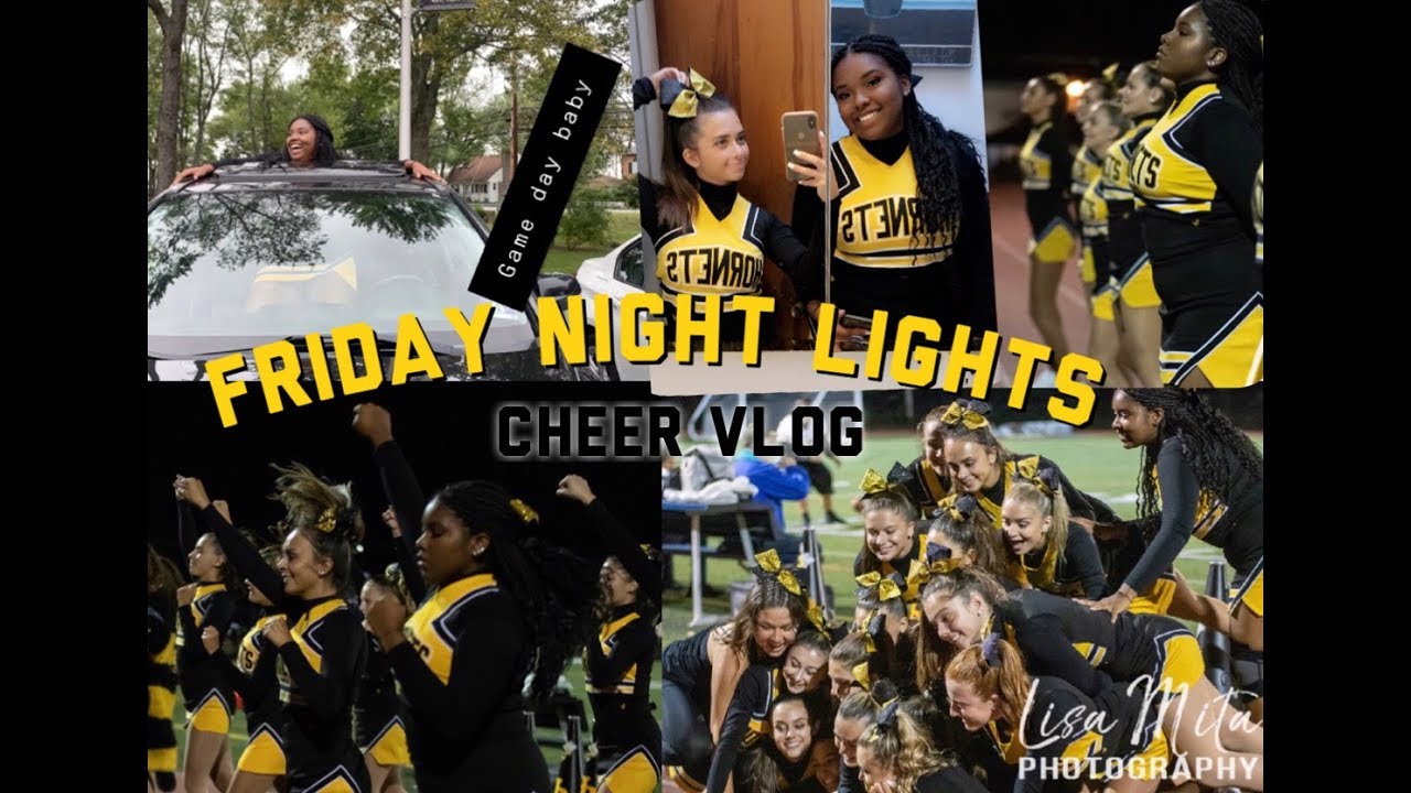 friday night lights cheer vlog - YouTube