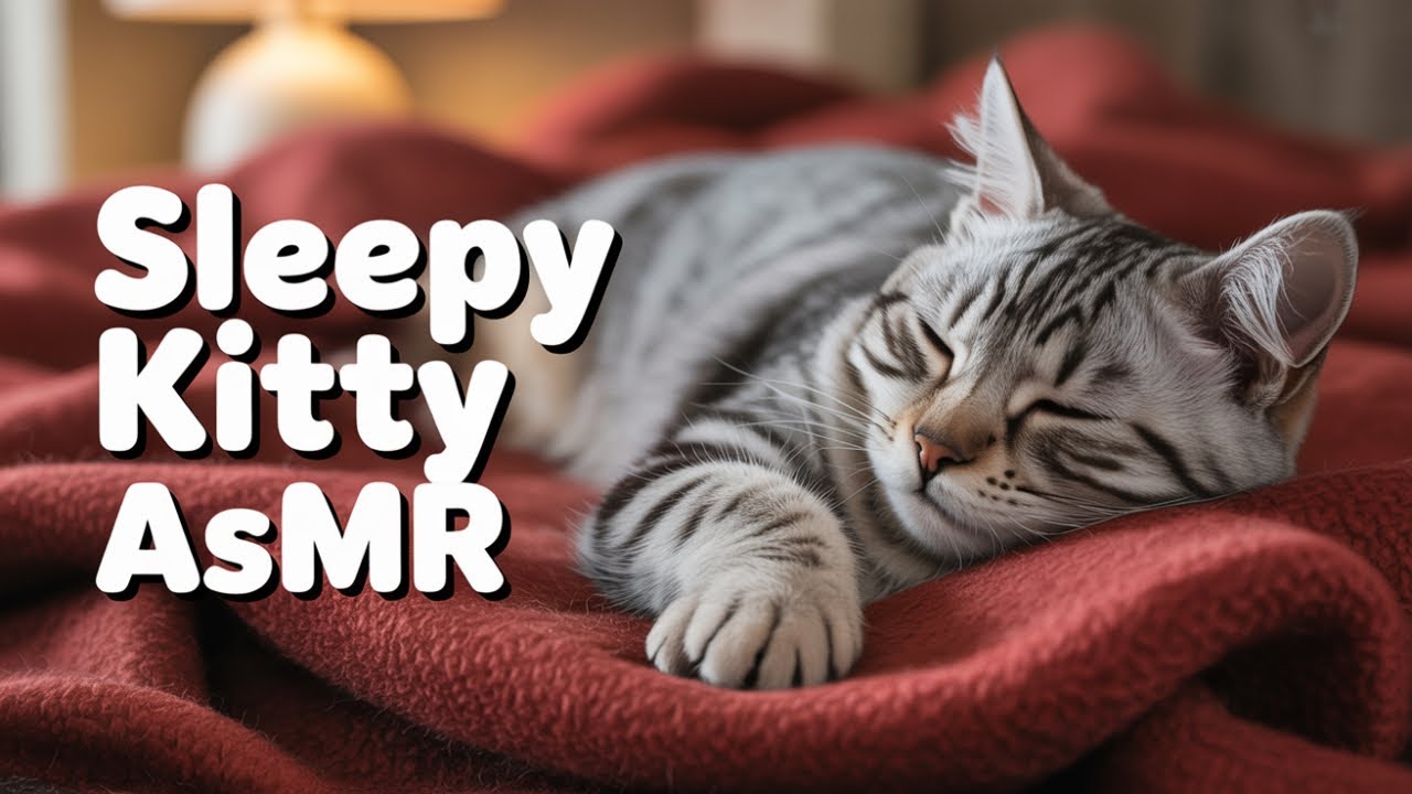 Cozy Cat Purring ASMR for Sleep and Relaxation - YouTube