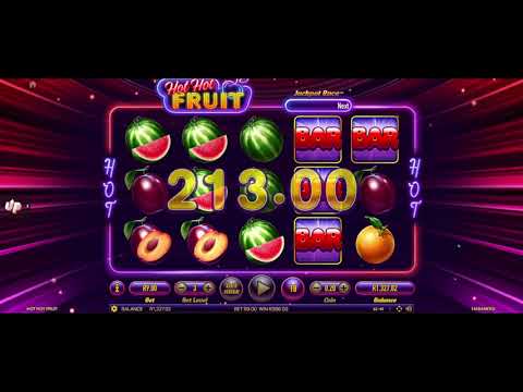 HOT HOT FRUIT R9 SPINS COOL PROFIT #supabets