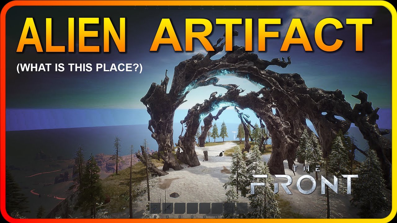 Exploring the ALIEN ARTIFACT | The Front Gameplay (ep23) - YouTube