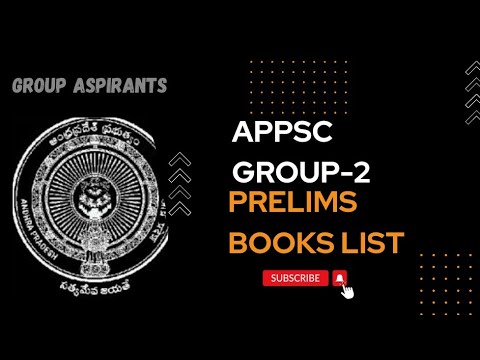 appsc group 2 prelims books list-appsc latest news today-appsc group-2 ...