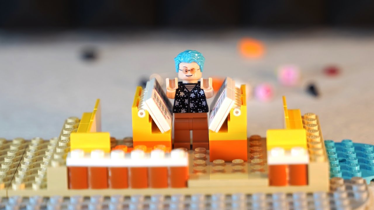 (ASMR X Lego Build) BTS Dynamite build 21339 - YouTube