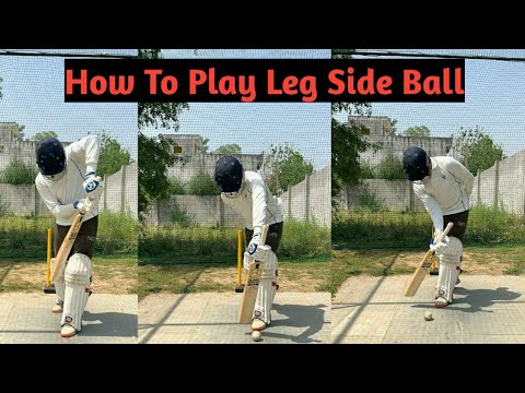 How To Play Leg Side Ball | - YouTube