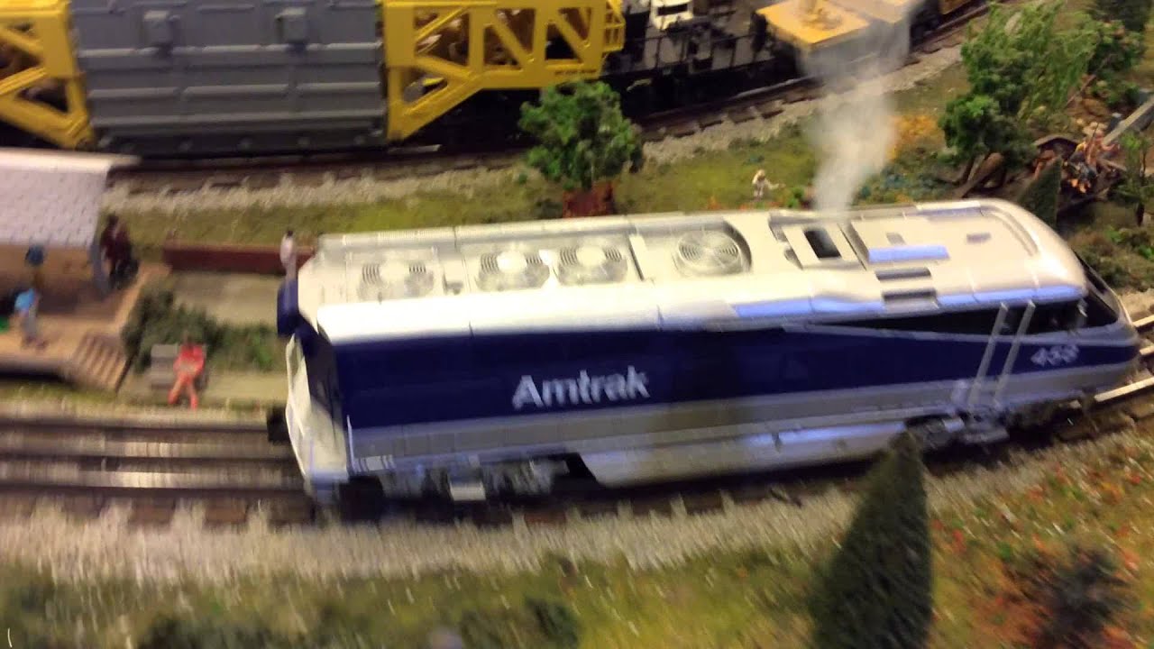 AMTRAK 458 - YouTube