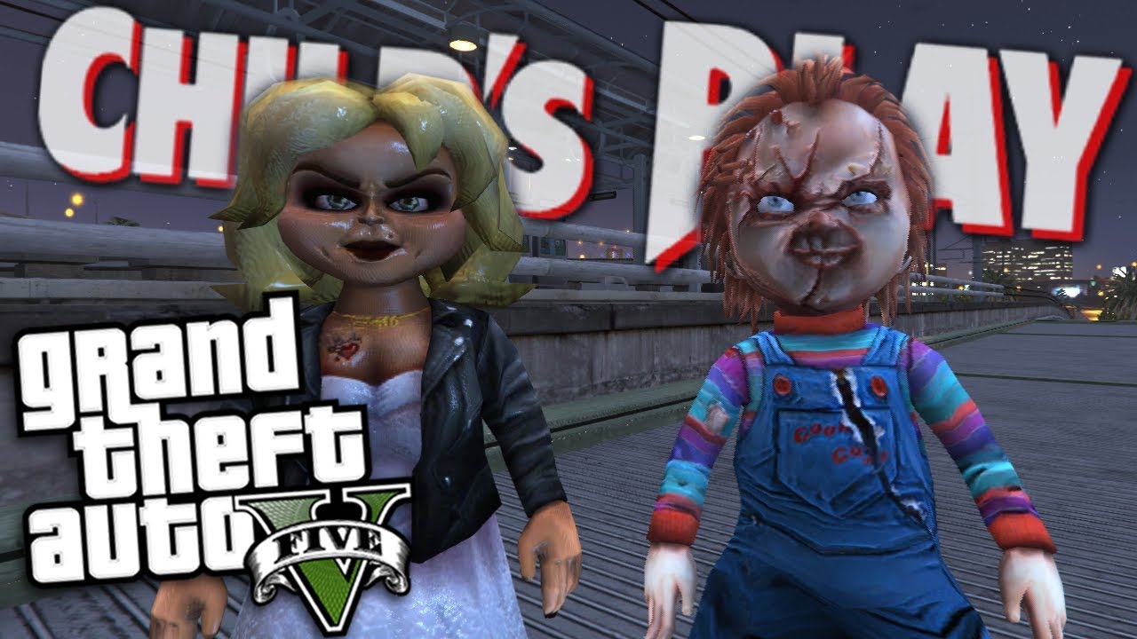 GTA 5 Mods - CHILDS PLAY MOD w/ CHUCKY DOLL & TIFFANY DOLL (GTA 5 PC ...